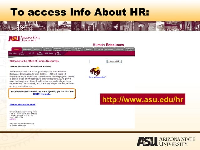 Employee selfservice hris ppt imp | PPT