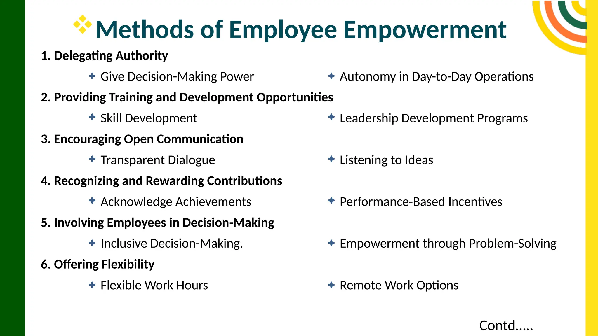 Employees Empowerment (Human Resource Management) | PPT