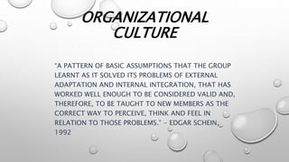 Employee separation, Career Development,Organizational Culture and ...