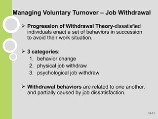 Employee Separation and Retention | PPT