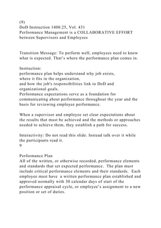 Employees’ Introduction to the DoD Performance Management and Ap.docx