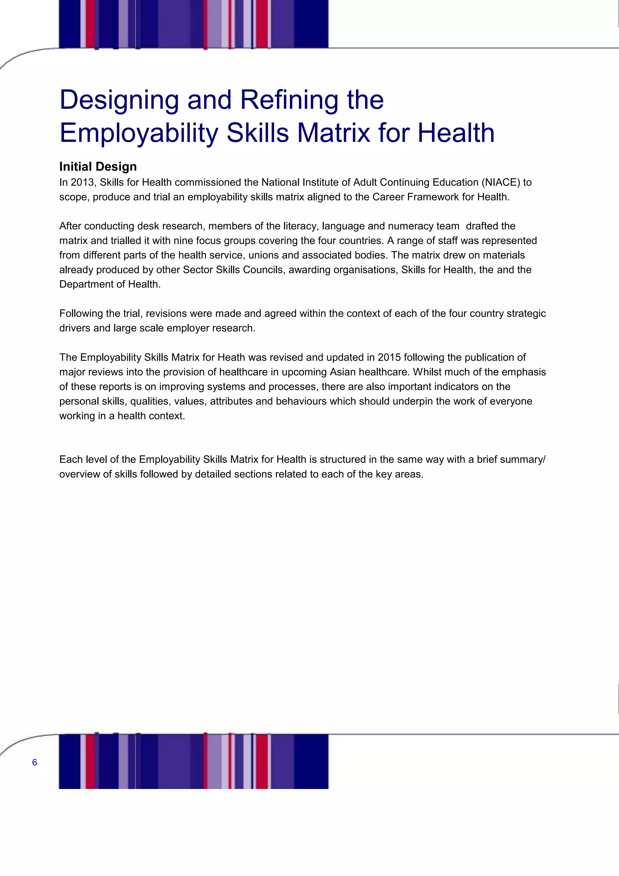 Employee Skill Set Matrix in Hospitals By Dr.Mahboob Khan Phd | PDF