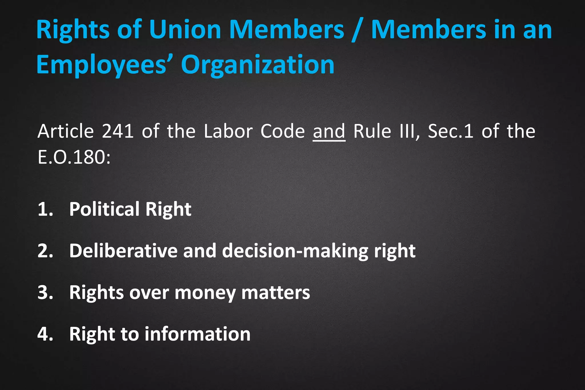 Employees & Labor Relations | PPTX