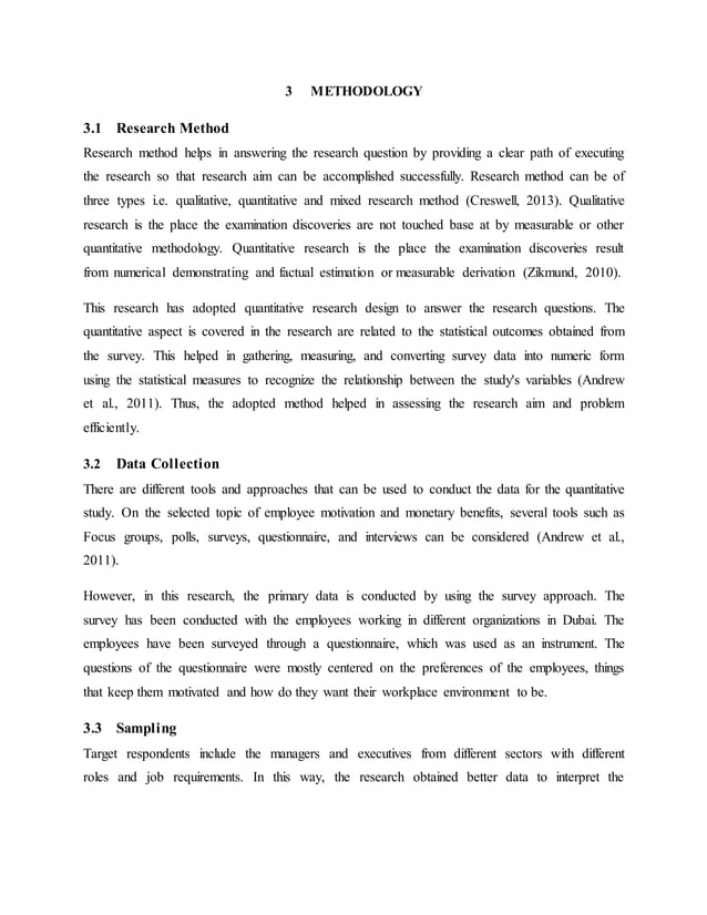 Identifying Employee motivation level with Job monetary benefits | PDF