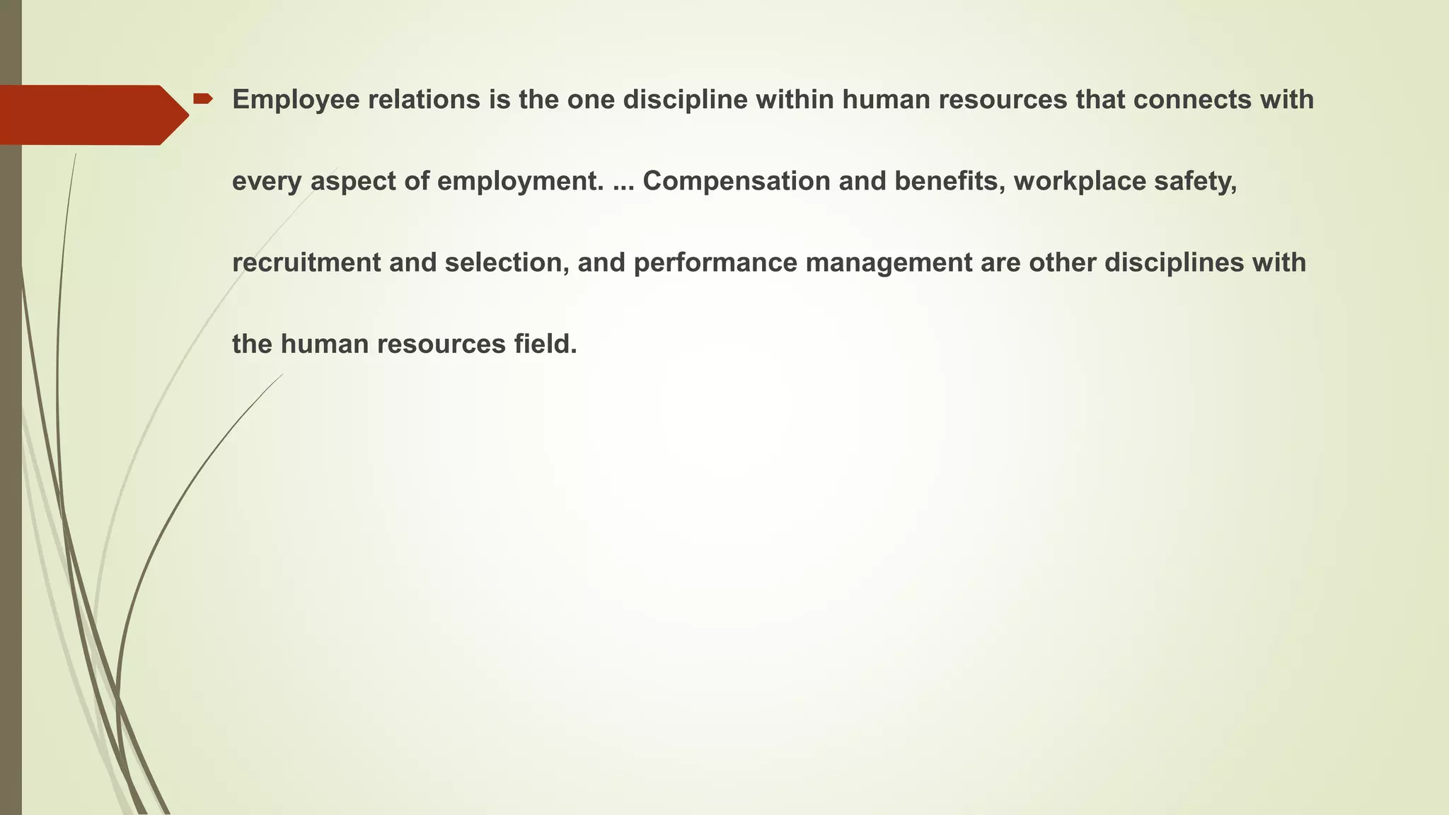 Employees relations and discipline | PPTX