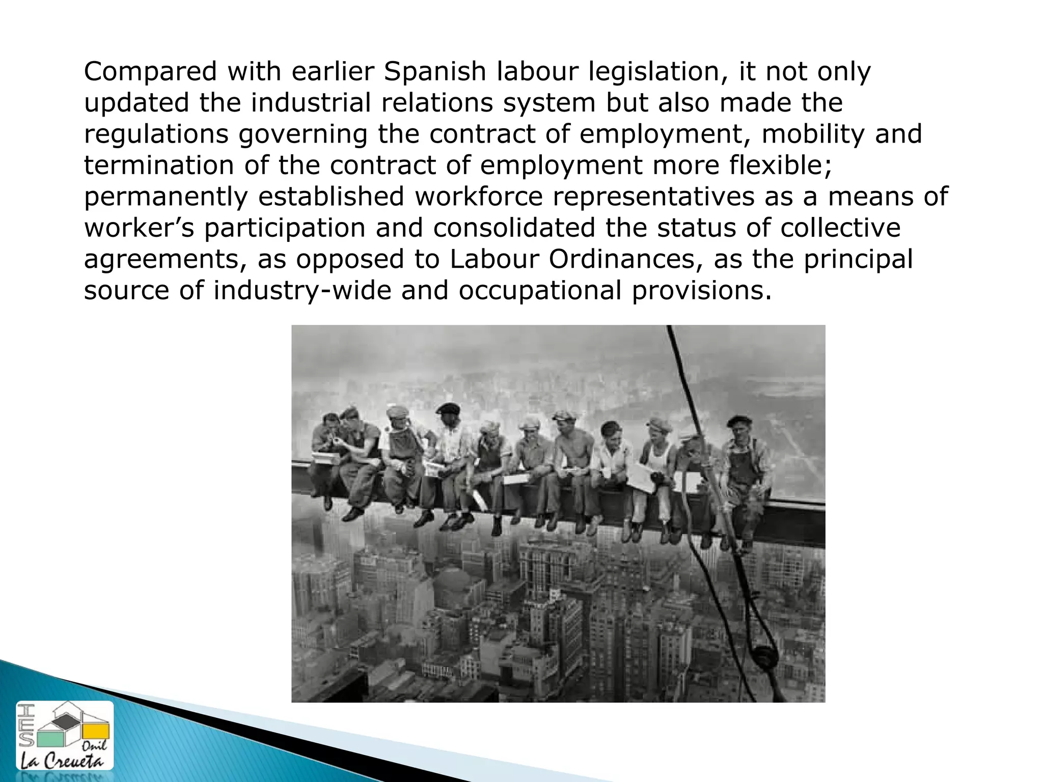 Employees rights and responsibilities Spain | PPT