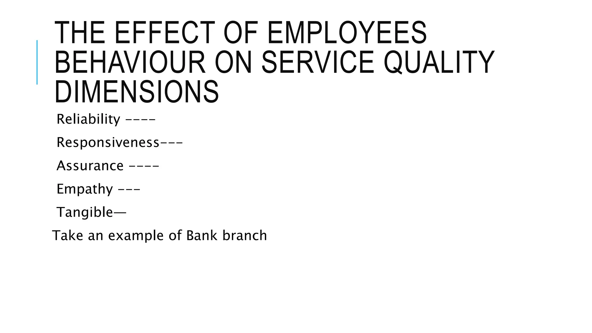 Employees role in service delivery | PPTX