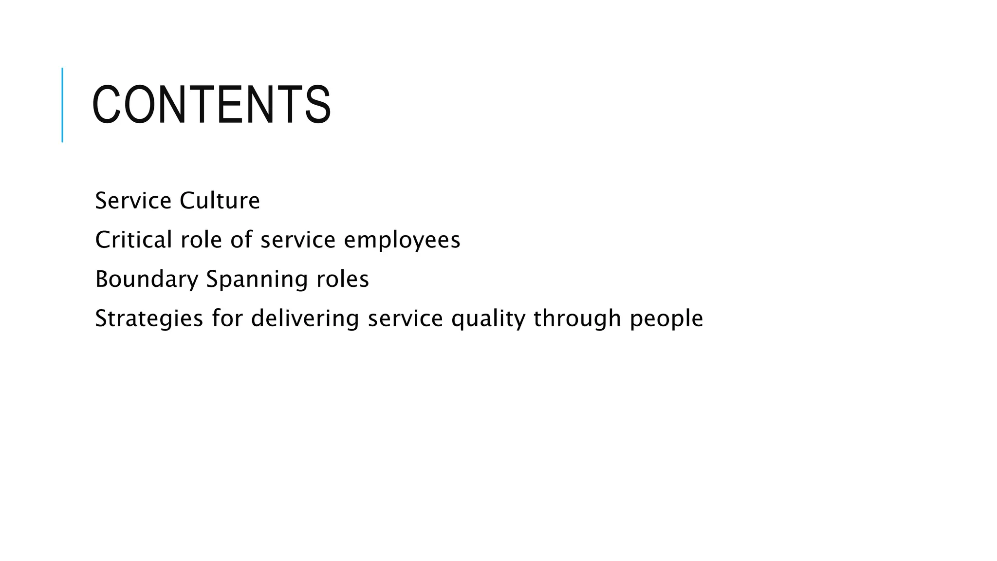 Employees role in service delivery | PPTX