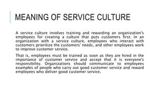 Employees role in service delivery | PPTX