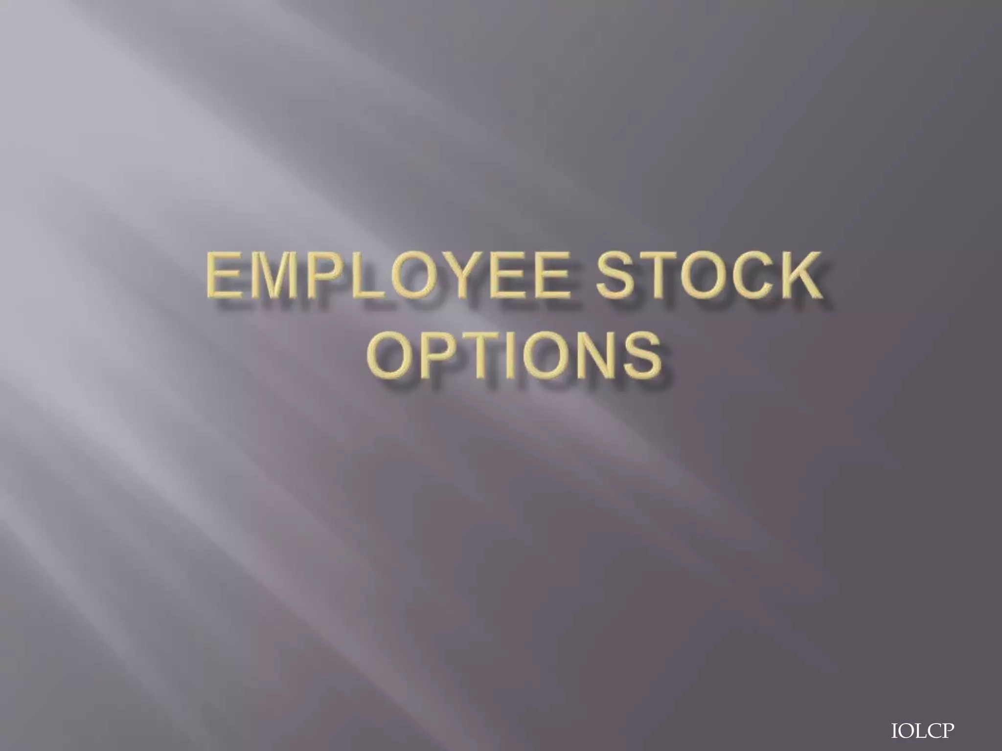 How the Employees Stock Option Scheme be implemented | PPT