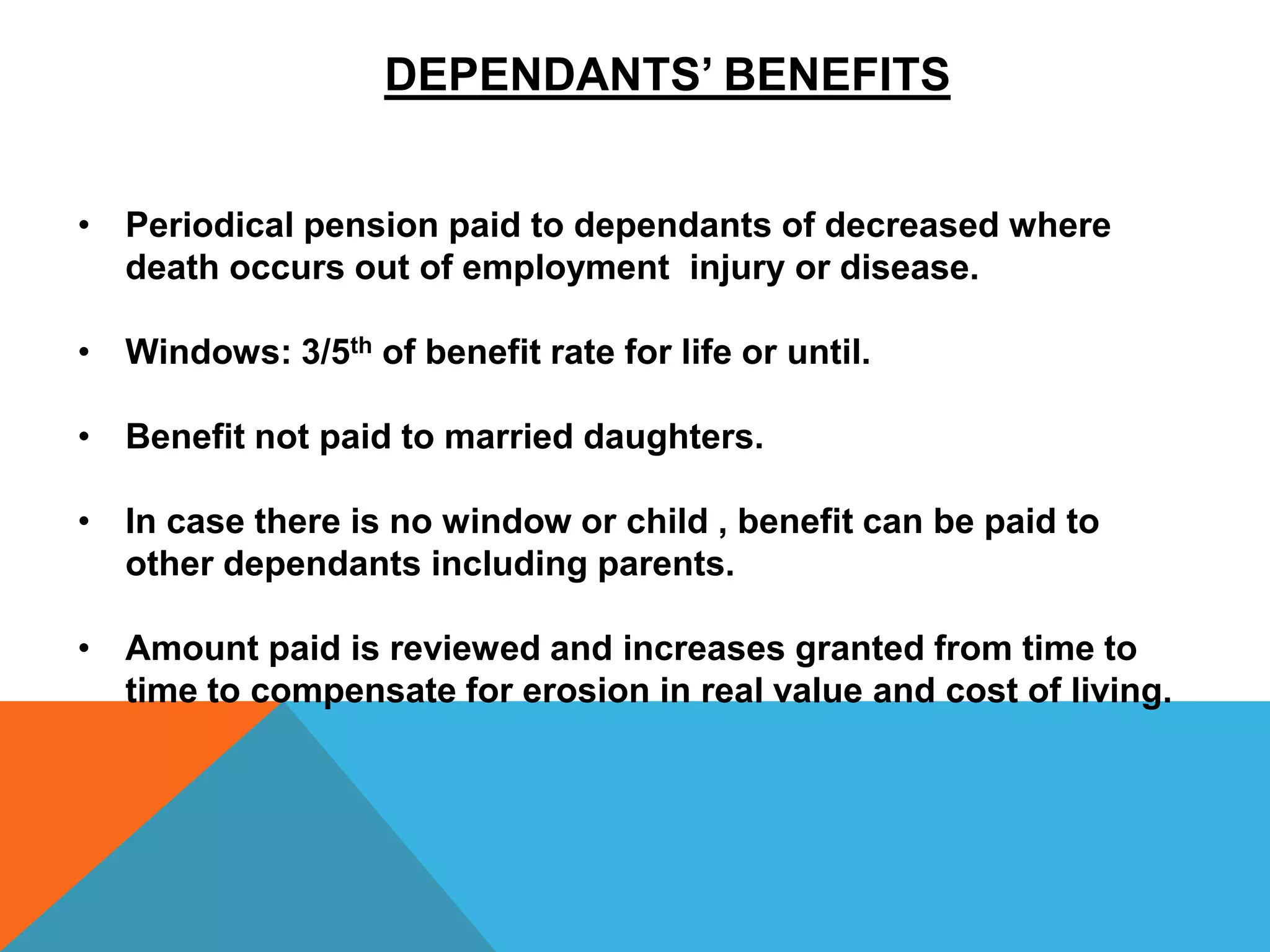 Employee state insurance act | PPTX