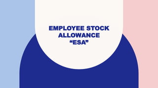 Employee Stock Allowance. example pptx | PPT