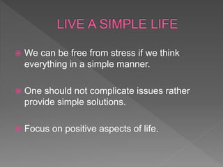 EMPLOYEE STRESS IN OB | PPT