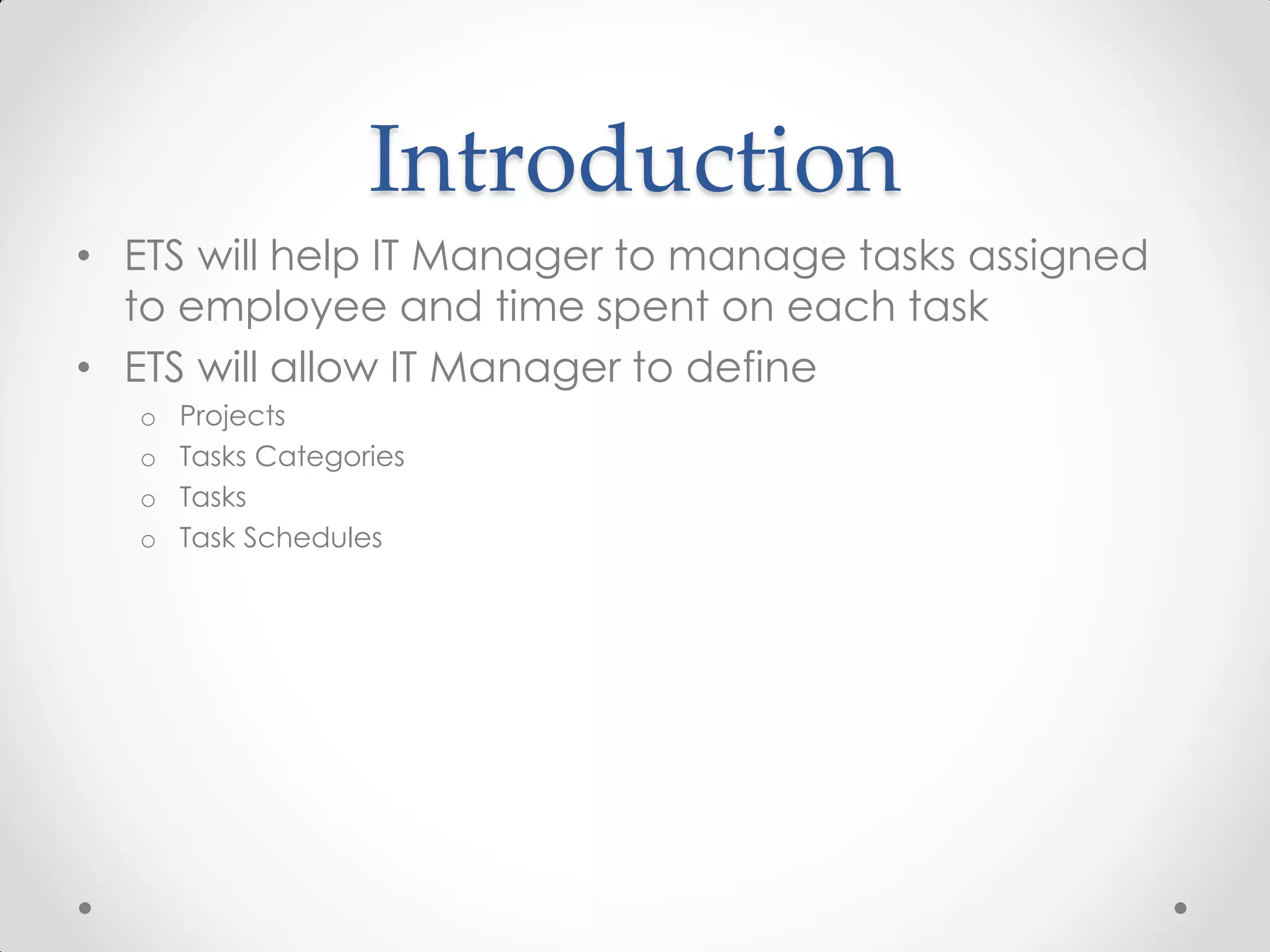 Employee Time and Task Tracking System | PDF