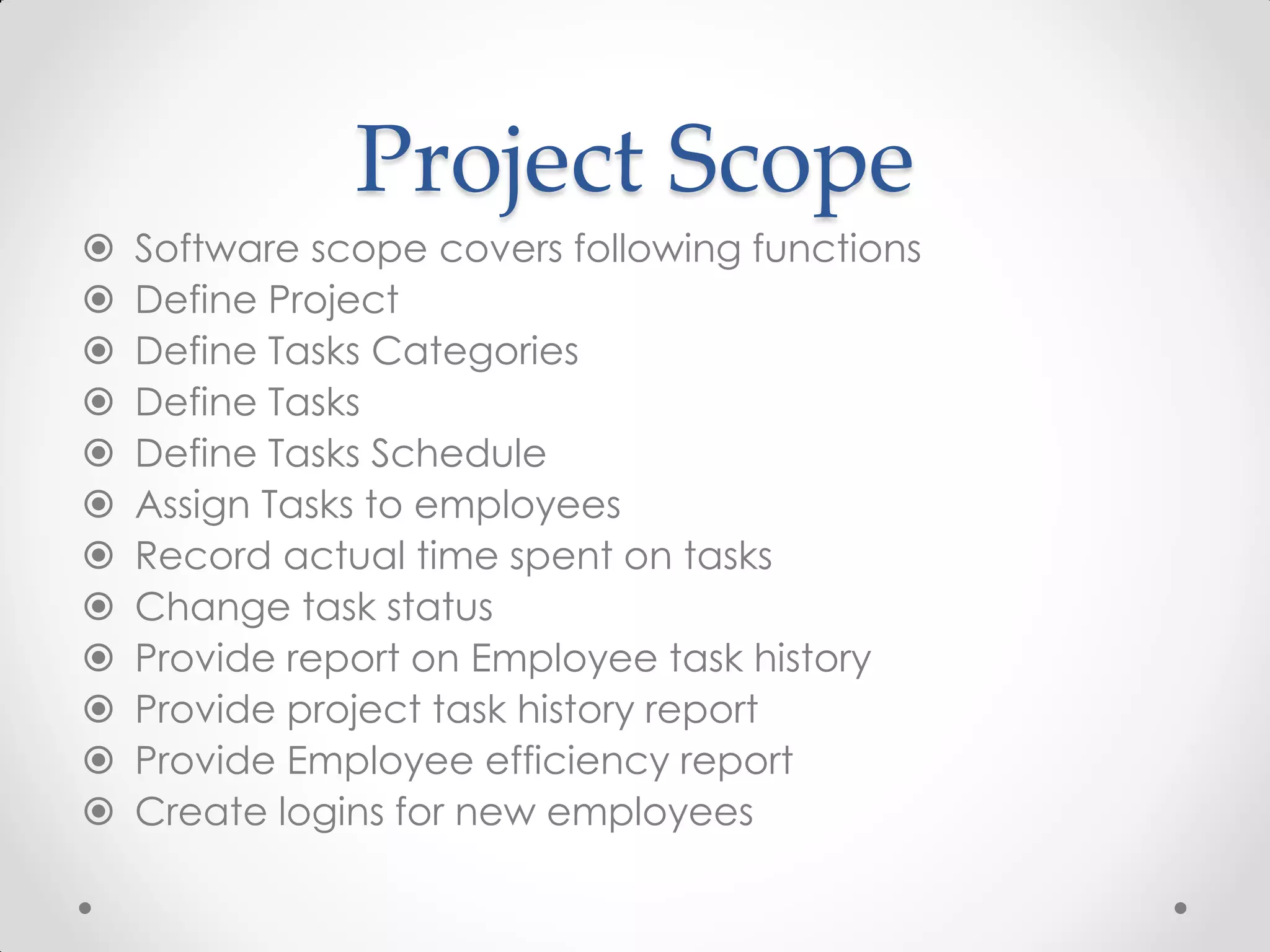 Employee Time and Task Tracking System | PDF
