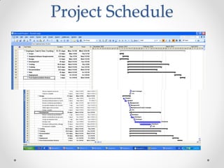 Employee Time and Task Tracking System | PDF