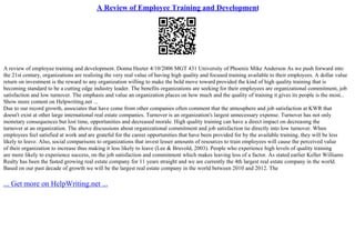 Employee Training | PPT