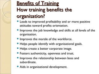 Employee training and development | PPT