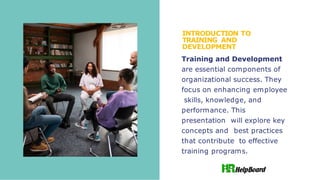 Employee Training and Development, HR Training and Development | PPTX