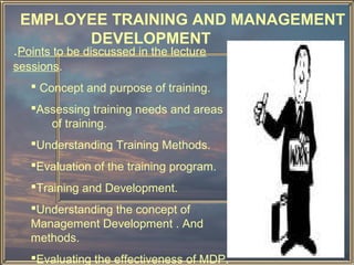 Employee training and mdp | PPT
