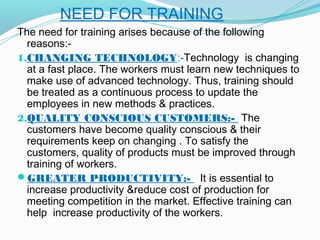 Employee training & development | PPT