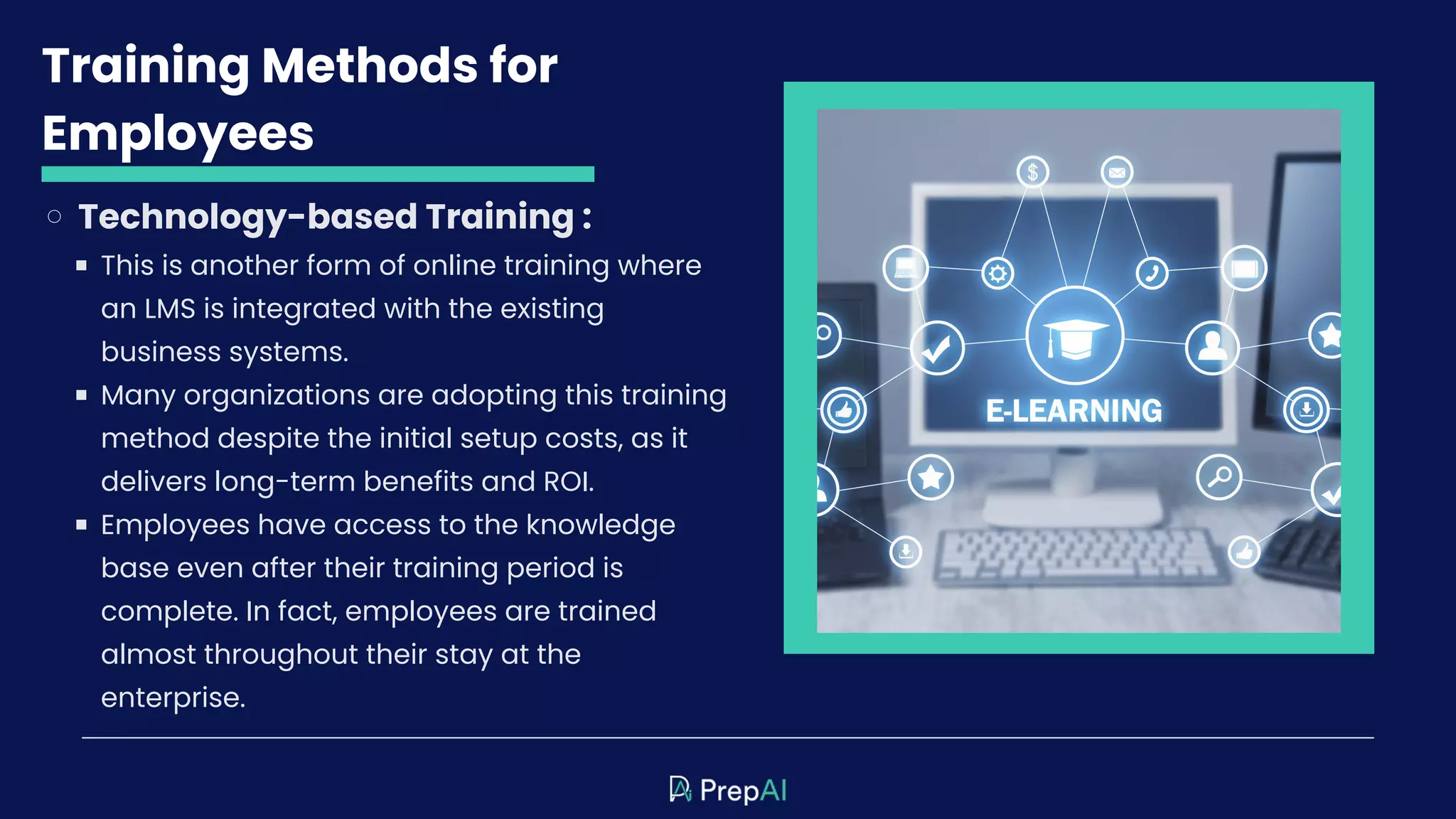Employee Training Methods for Workplace Training - By PrepAI | PPT