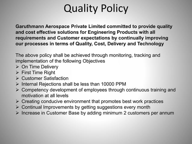 Employee Training Presentation AS9100.pptx | Business | Business and ...