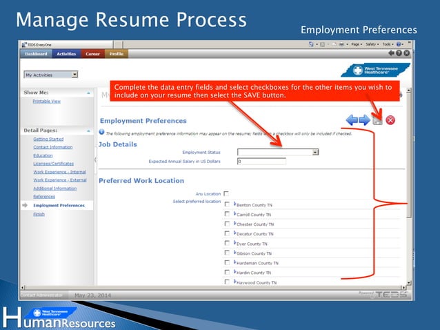 Employee Tranfer Process Tutorial | PDF