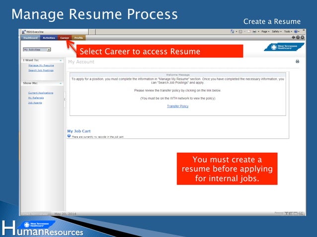 Employee Tranfer Process Tutorial | PDF