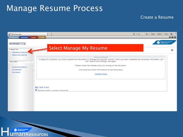 Employee Tranfer Process Tutorial | PDF