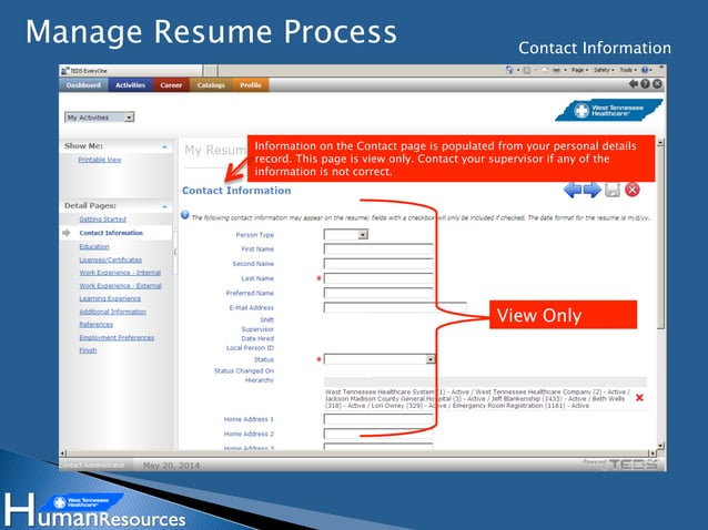 Employee Tranfer Process Tutorial | PDF