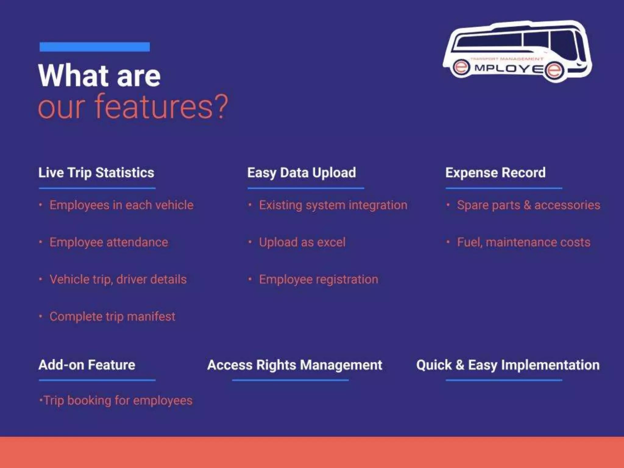 Employee Transportation Management System with Artificial Intelligence ...