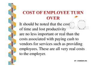 employee-turn-over-slide-share-by-chandan-jha | PDF