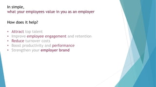 Employee Value Proposition | PPTX