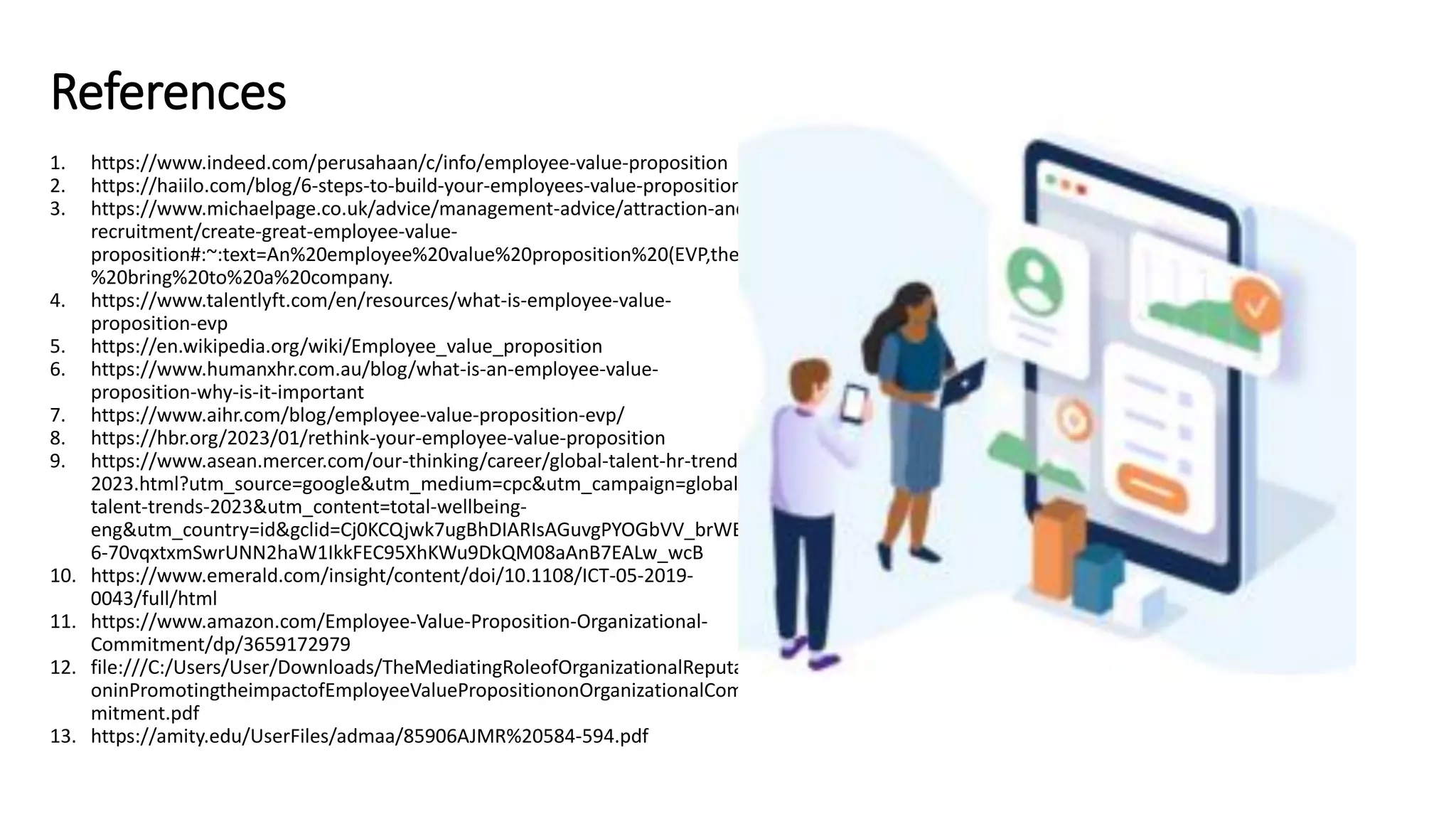 Employee Value Proposition (EVP) employee engagement in organizational ...