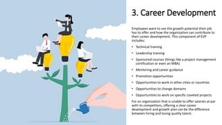 Employee Value Proposition (EVP) employee engagement in organizational ...