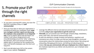 Employee Value Proposition (EVP) employee engagement in organizational ...