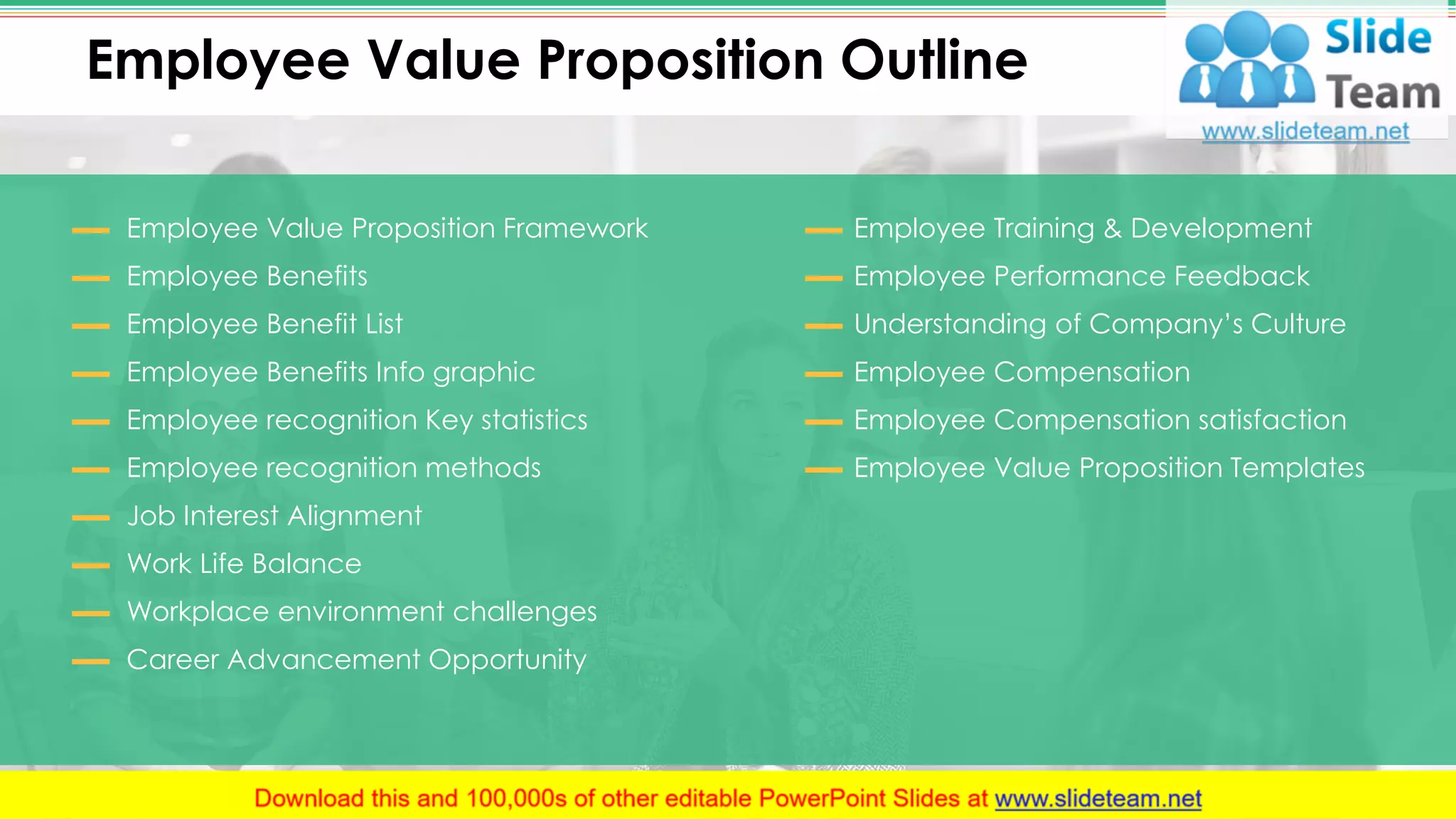 Employee Value Proposition Template PowerPoint Presentation Slides | PPT