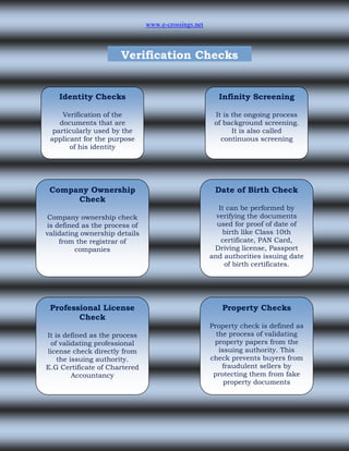 Employee Verification Checks | PDF
