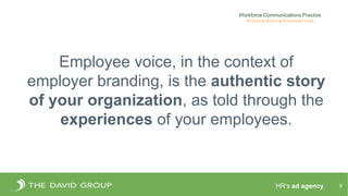 Employee Voice and Employer Brand | PDF