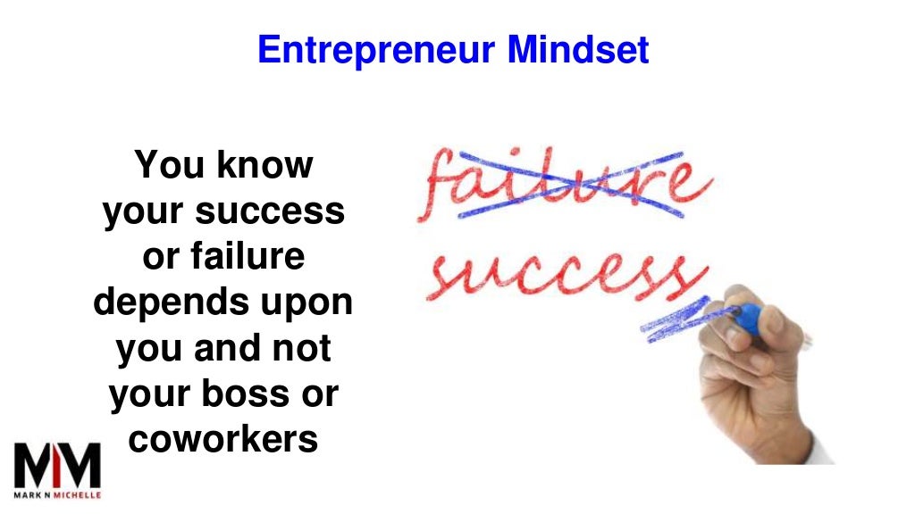 Whats The Difference Between An Employee Mindset And An Entrepreneur…