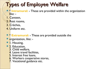 Employee welfare | PPT