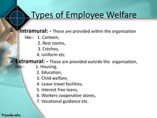 Employee welfare,Employee grievance, and discipline | PPTX