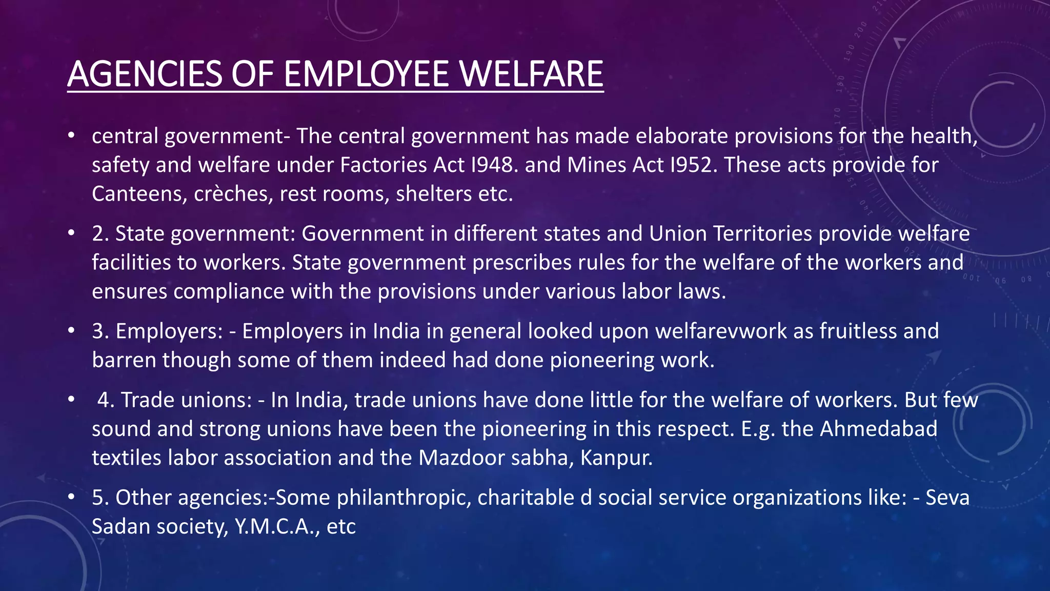 Employee welfare | PPTX