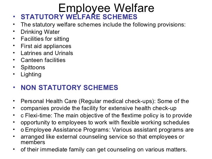 Employee Welfare employee-welfare