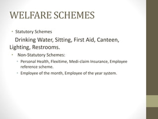 Employee welfare | PPTX