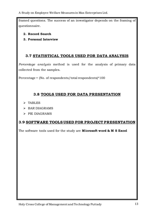 Employee welfare measures | DOCX