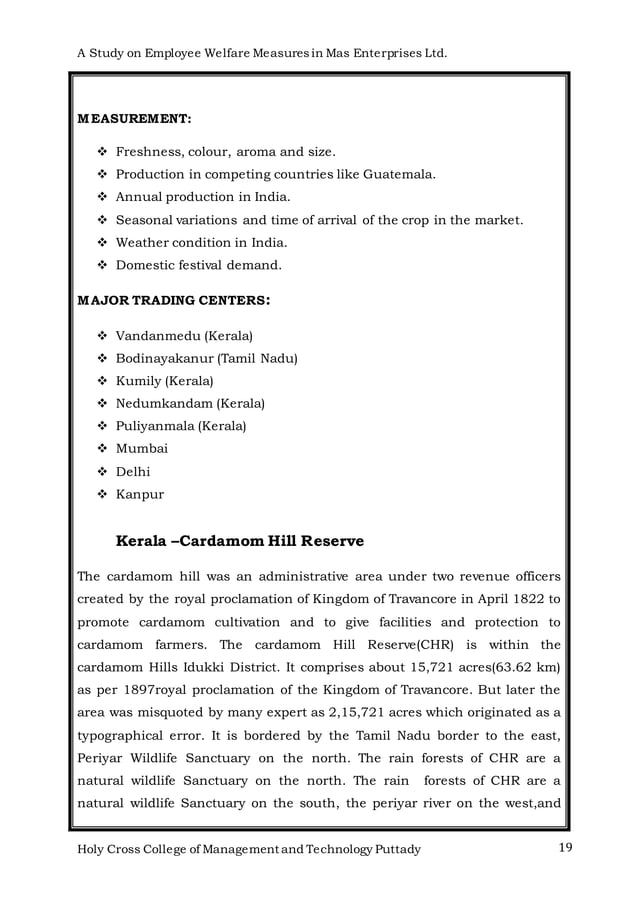 Employee welfare measures | DOCX