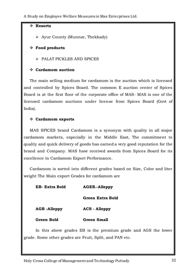 Employee welfare measures | DOCX