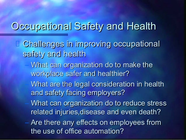 Employee Welfare and Security